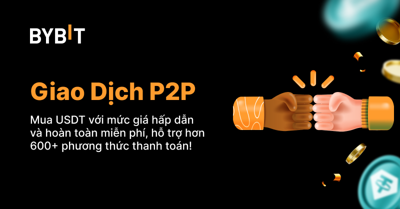 Bán USDC cho VND qua Giao Dịch Crypto P2P Bybit